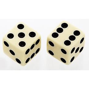 Dice Knobs - Cream | Reverb
