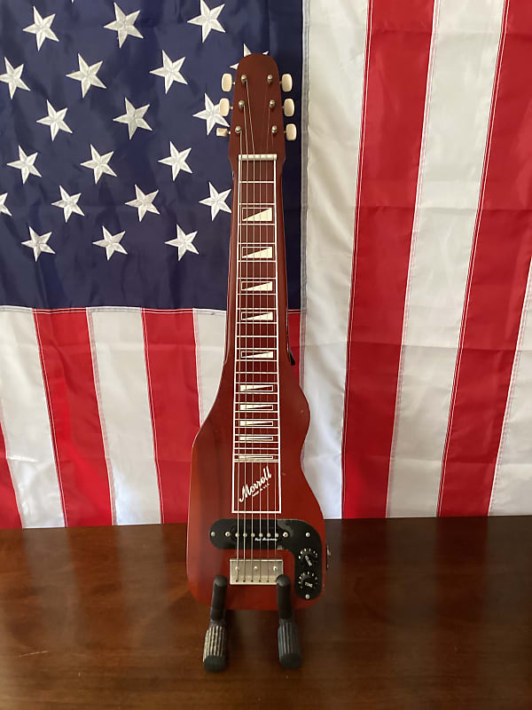 Morrell USA PLUS Series 6-String Lap Steel Guitar Transparent | Reverb