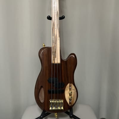 Updated-Short Scale Chambered Fretless Bass | Reverb