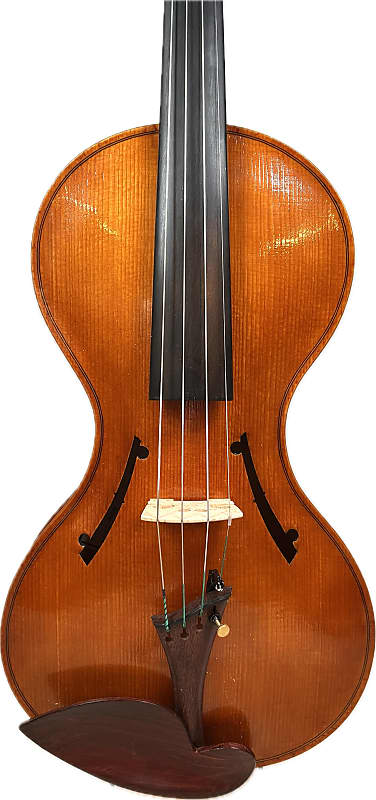 Cornerless Violin by Jay Damm - Oil Varnish, American | Reverb