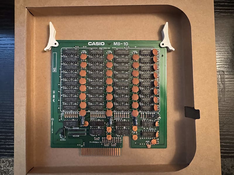 Casio MB-10 ram expansion card for FZ-1 | Reverb
