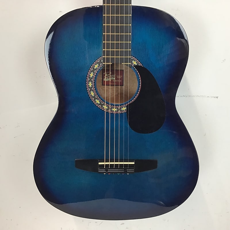 Used Rogue ACOUSTIC GUITAR Acoustic Guitars Blue | Reverb