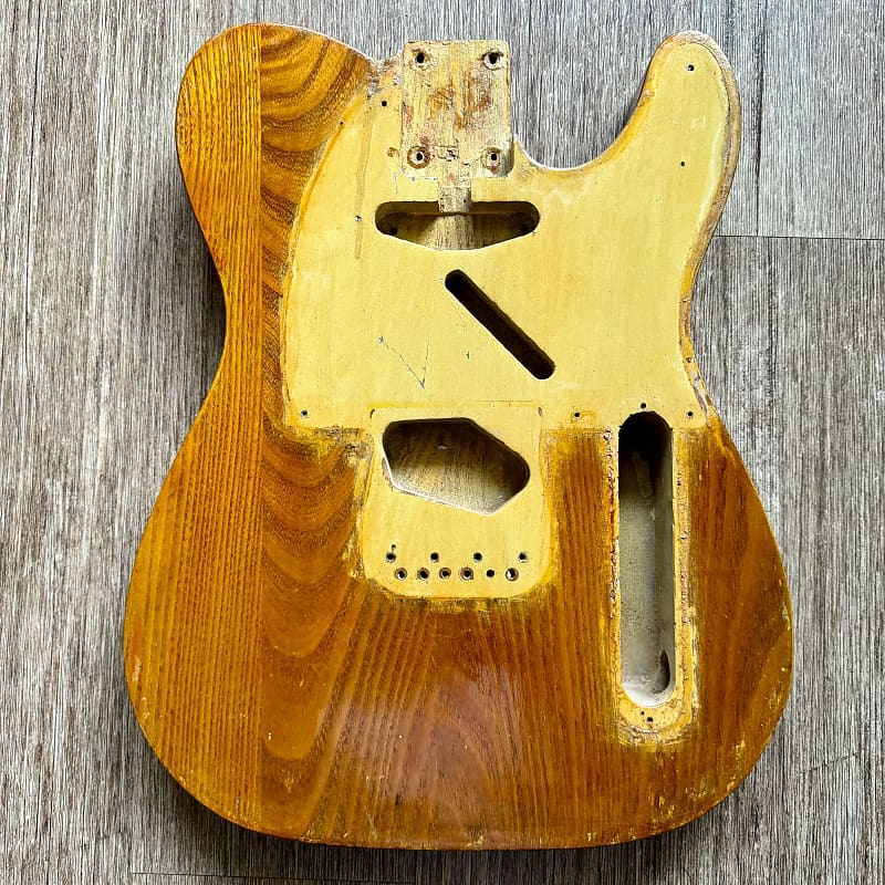 Vintage pre-CBS 1953 Fender Telecaster body | Reverb