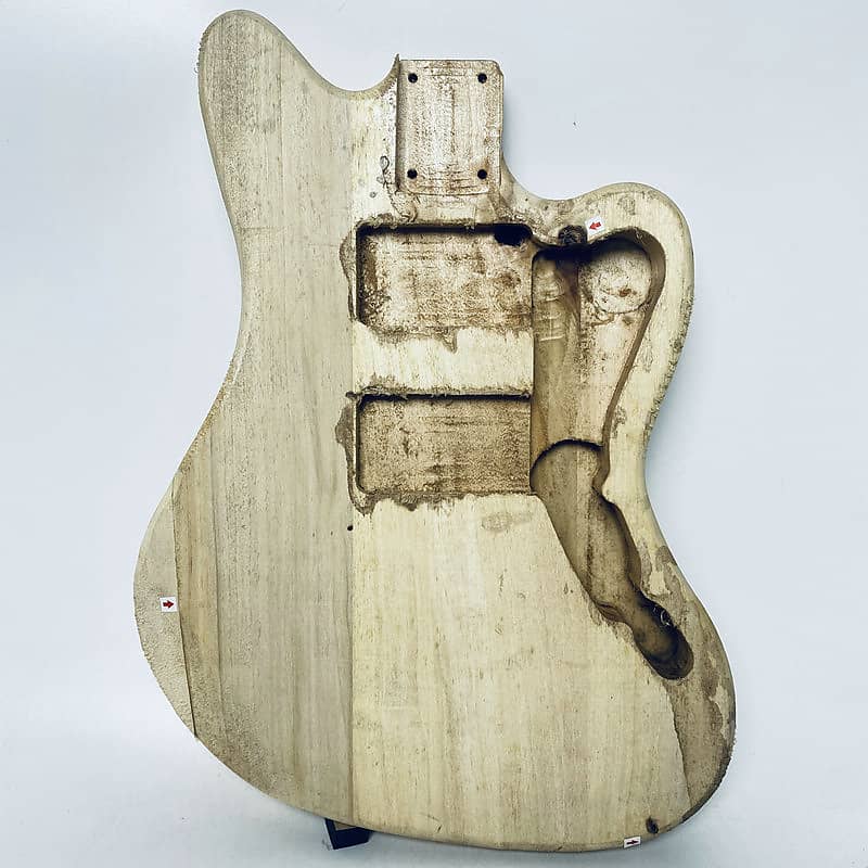 Basswood Jazzmaster Style Guitar Custom Body | Reverb