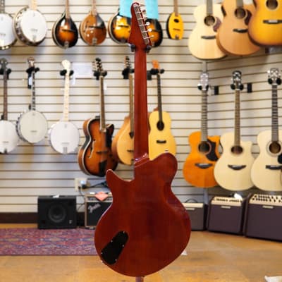Eastman Juliet P-90 Solid Body Electric Guitar Vintage Red | Reverb