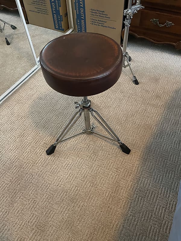 Yamaha Double braced Heavy Duty Drum Stool 2010 Chrome | Reverb