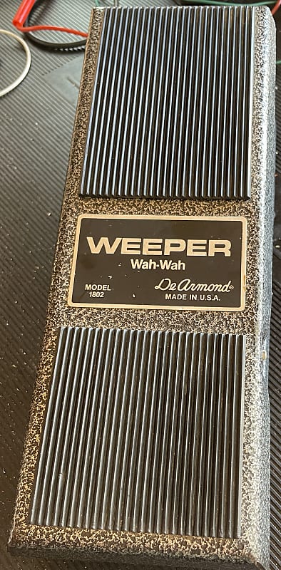 1975-ish DeArmond Model 1802 Weeper Wah-Wah with Box, 9v Jack | Reverb