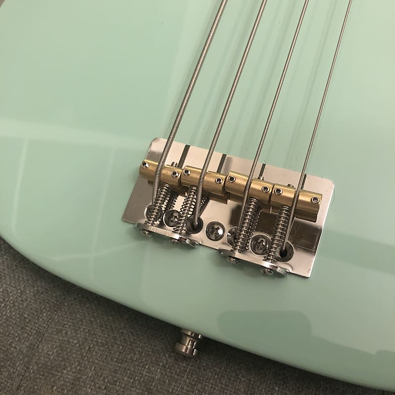 Retrovibe compensated vintage bridge for Fender 51 Precision | Reverb