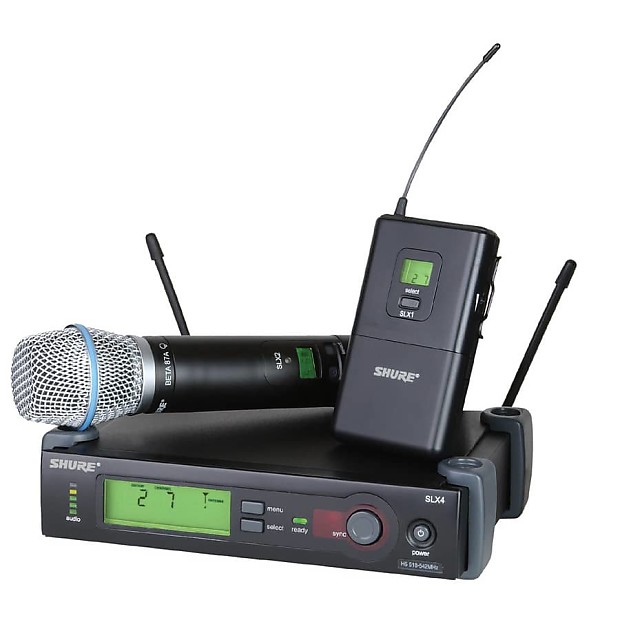 Shure SLX Series Wireless Microphone System | Reverb