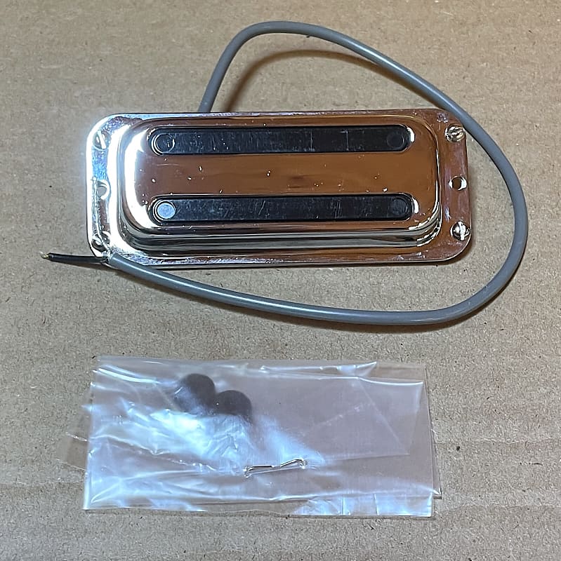 Rickenbacker Toaster Guitar / Bass Pickup Assembly Chrome | Reverb