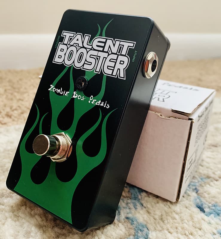 Zombie Box Ego inc talent booster pedal | Reverb