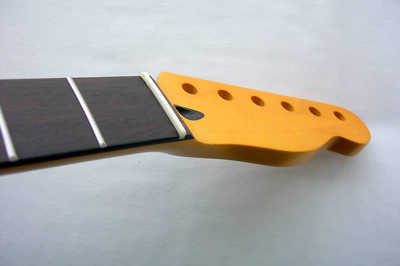 43mm NUT /Rosewood Telecaster Guitar Neck - Warmoth Bone Nut | Reverb