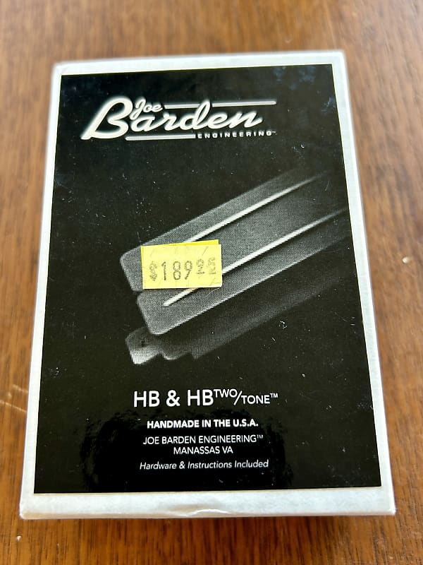 Joe Barden Engineering HB Two/Tone Neck Early 2000’s | Reverb