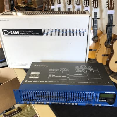 Samson D-1500 + D-2500 RTA / Spectrum Analyzer / EQ et | Reverb France