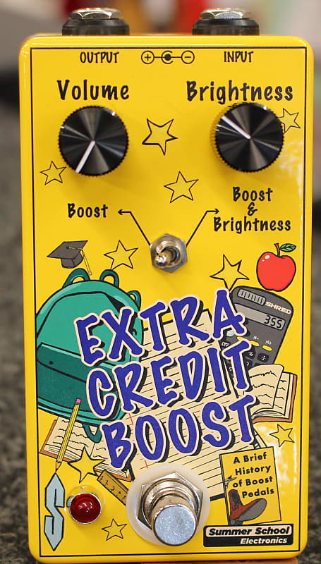Summer School Electronics Extra Credit Boost Guitar Effects | Reverb