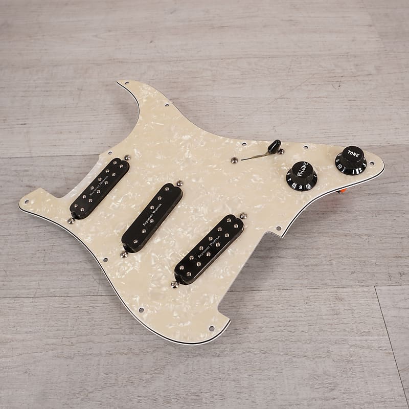 Chandler Loaded Electric Guitar Pickguard with Seymour Duncan | Reverb