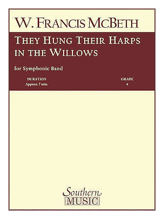 They Hung Their Harps In The Willows Condensed Score | Reverb