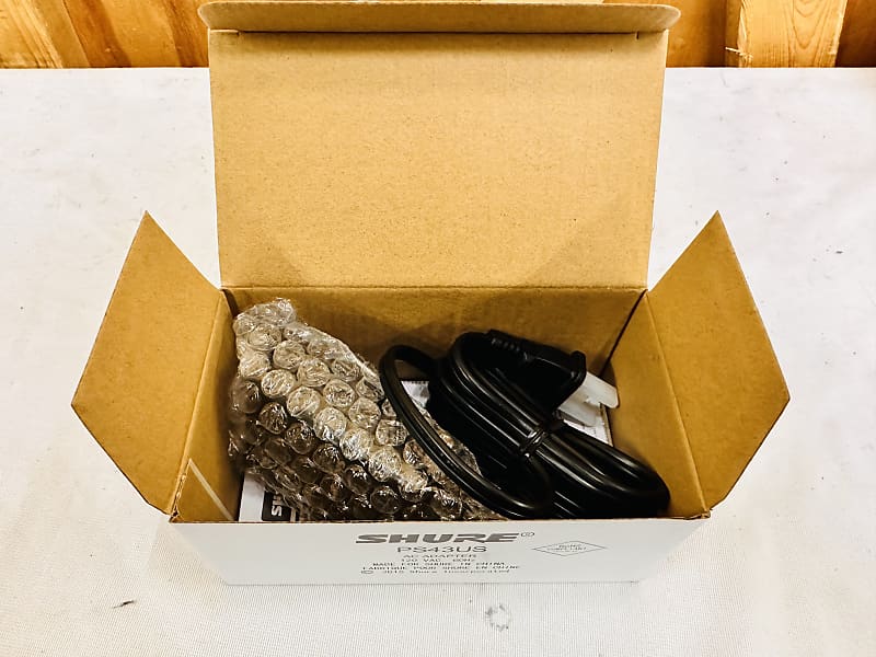 SHURE PS43US AC Adapter Power Supply for Wireless Microphone | Reverb