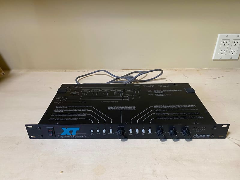 Alesis XT Digital Reverb 1980s | Reverb
