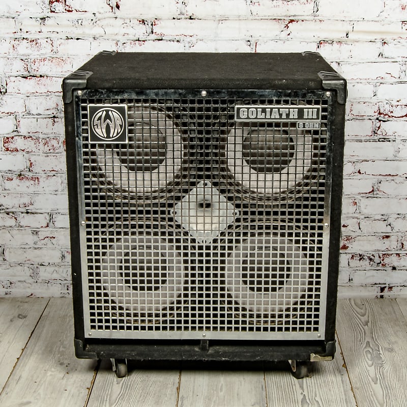 SWR - Goliath III - 4x10 Bass Cab - 8 Ohms, 700 Watts - x2606 | Reverb