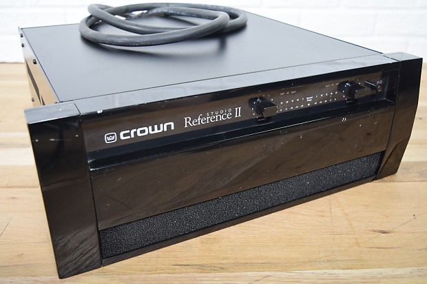 Crown Studio Reference II stereo power amplifier | Reverb