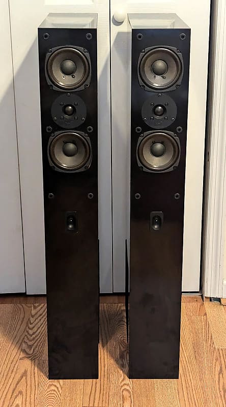 NHT VT-1.2 2 Audiophile Tower Floorstanding Speakers -incl. | Reverb