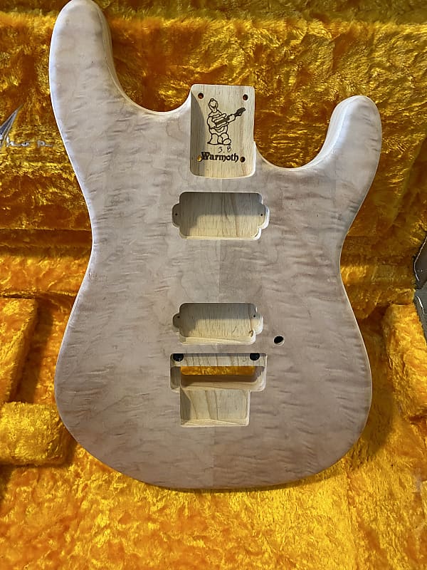 Warmoth Charvel Style Body - 1 Pc. Ash Body & Quilt Maple Top | Reverb