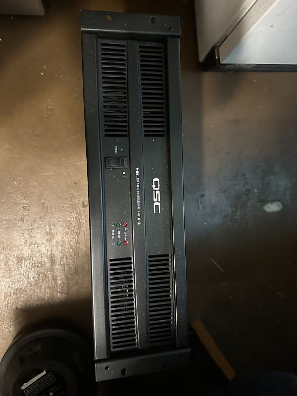 QSC isa 500ti power amplifier - Black | Reverb