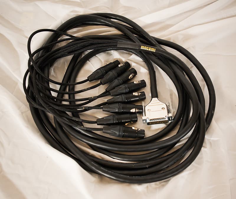 Mogami Gold DB25-XLRF 8-channel Analog Interface Cable - 20' | Reverb