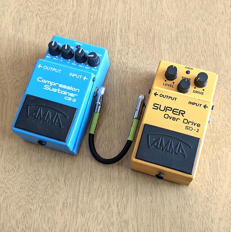 Gamma Overdrive Compressor -Vintage russian Effect 90's by | Reverb