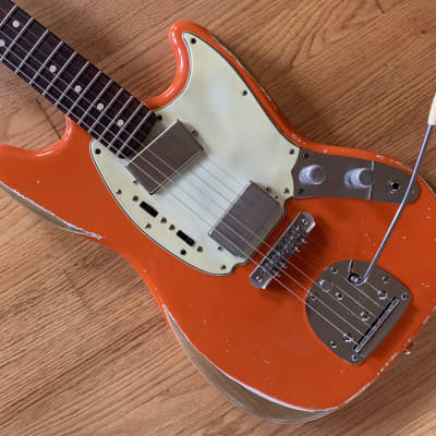 Full Scale Mustang / Jazzmaster Orange / Fender, Mastery, | Reverb
