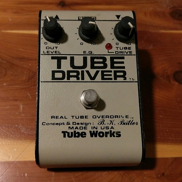 B.K. Butler Tube Works Tube Driver (3 Knob) 1990's | Reverb Canada