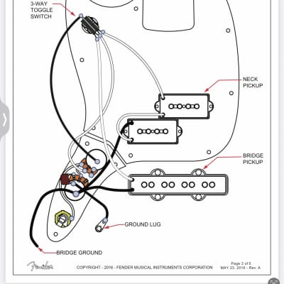 Fender Mustang control plate & 3-way toggle | Reverb