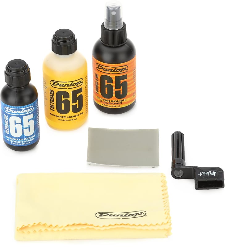Dunlop 6504 Guitar Tech Care Kit (5-pack) Bundle | Reverb