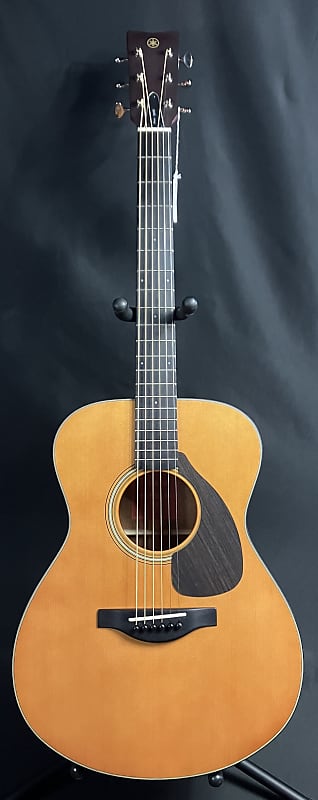 Yamaha FS5 Red Label Folk Acoustic Guitar Vintage Natural | Reverb