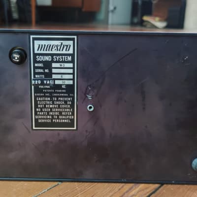 Maestro Vintage Analog mid 60s Gibson/Selmer/Maestro W3 Sound | Reverb