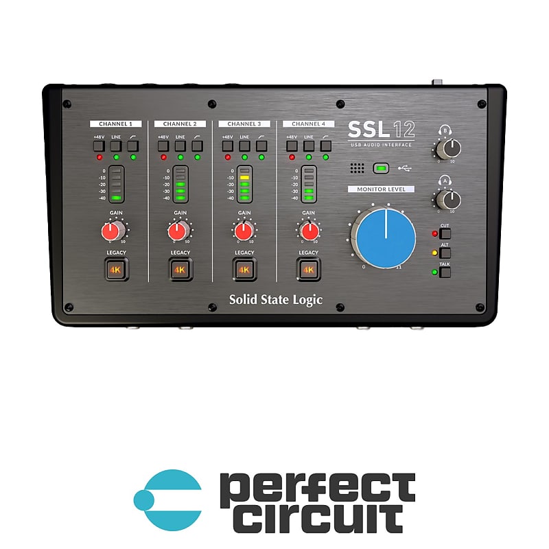 Solid State Logic SSL 12 USB Audio Interface | Reverb Australia