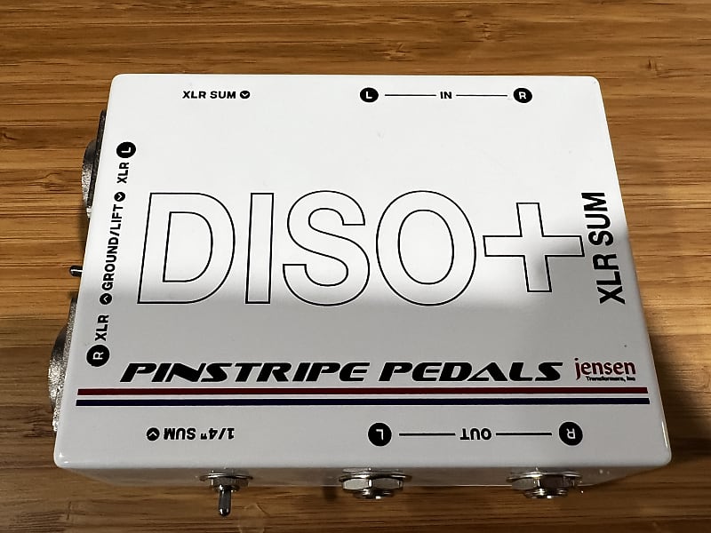 Pinstripe Pedals Diso+ Dual Line Isolator w/XLR Summing | Reverb