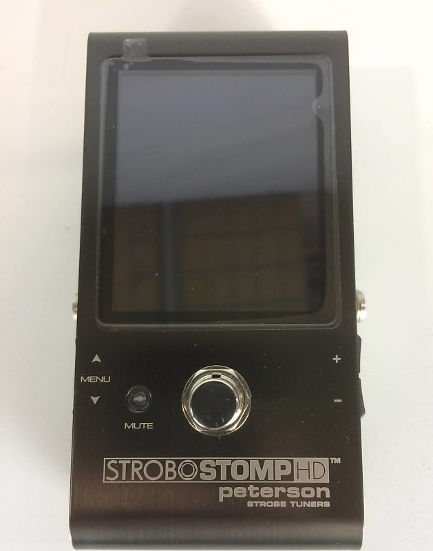 Peterson StroboStomp HD Tuner Pedal, Silver | Reverb