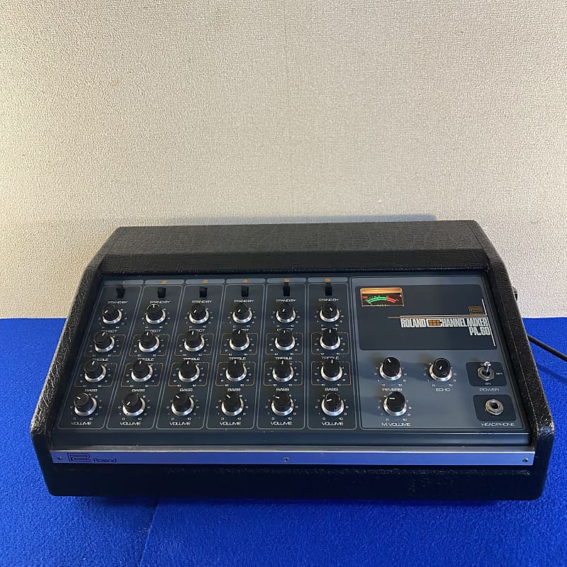 Beautiful Roland PA-60 6-Channel mixing amplifier with reverb | Reverb