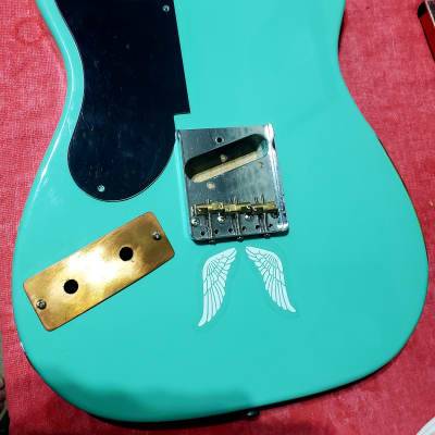Telecaster Esquire Snakehead body 2020 - Teal | Reverb