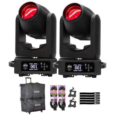 ADJ VIZI BEAM RX2 Compact Moving Head Beam Light Fixtures | Reverb