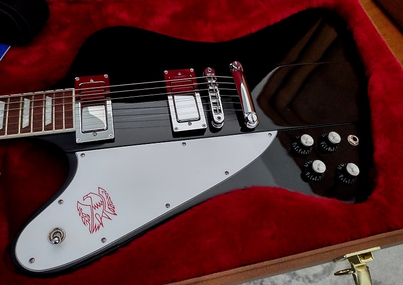 Gibson Left Handed Firebird 2018 Black | Reverb