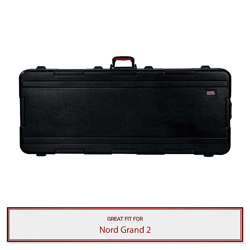 Gator Cases ATA Keyboard Case with Wheels fits Nord Grand 2 | Reverb