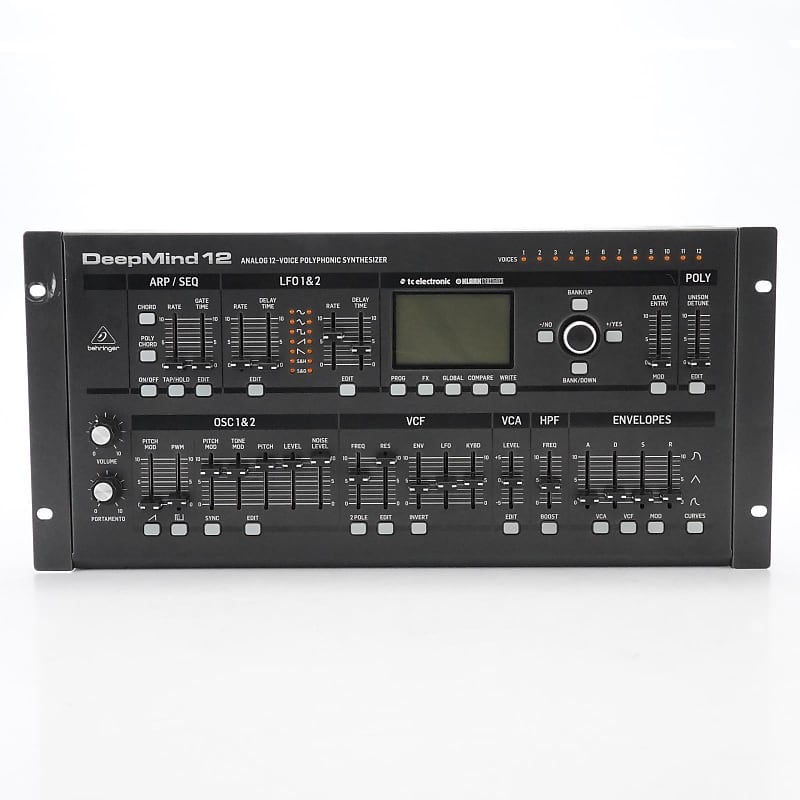 Behringer DeepMind 12D Desktop 12-Voice Analog Polyphonic | Reverb