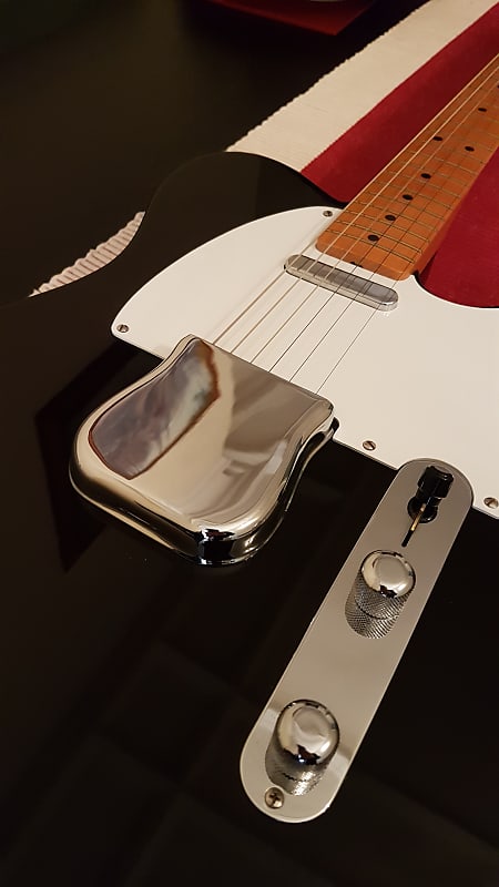 Fender '52 Reissue Telecaster 1997 Black / White | Reverb