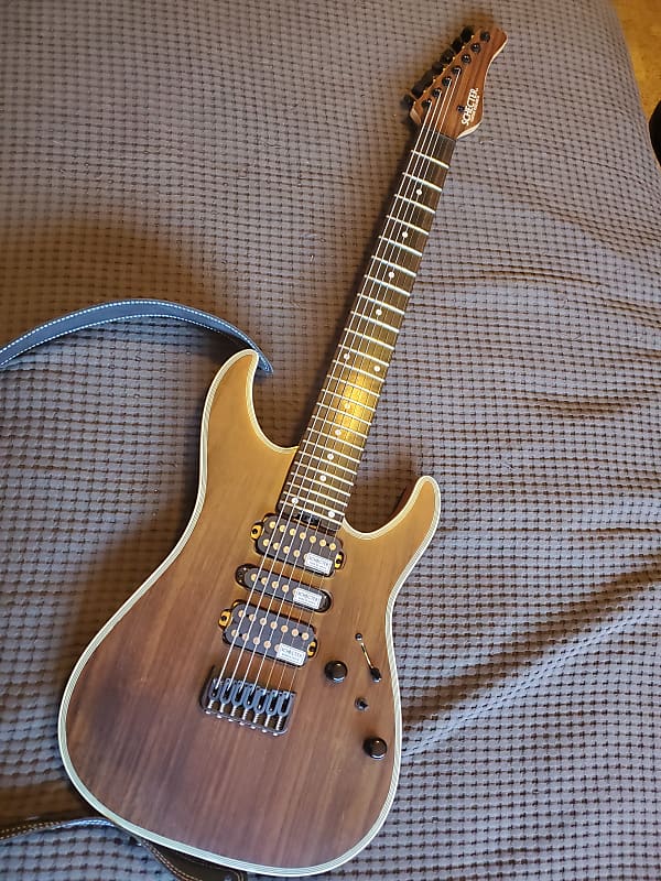 Schecter NV-7-24-MH-FXD / Rosewood Top MiJ | Reverb
