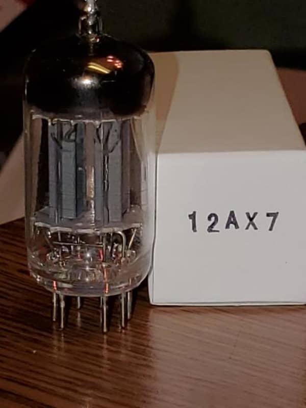 12AX7 RCA Long Plate | Reverb