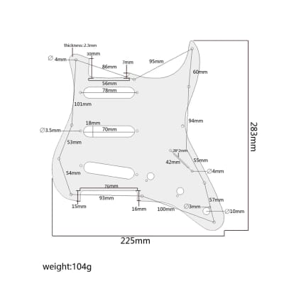 Red Tortoise Shell Guitar Stratocaster Strat Style Pickguard | Reverb