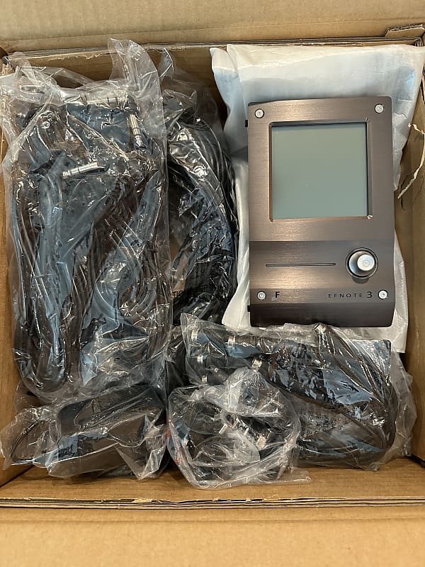 Efnote Model 3 module with power supply, and both wire | Reverb